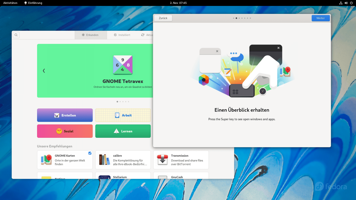 Fedora Linux 35: Frischer Gnome-Desktop und neue KDE-Ausgabe - Trend ...