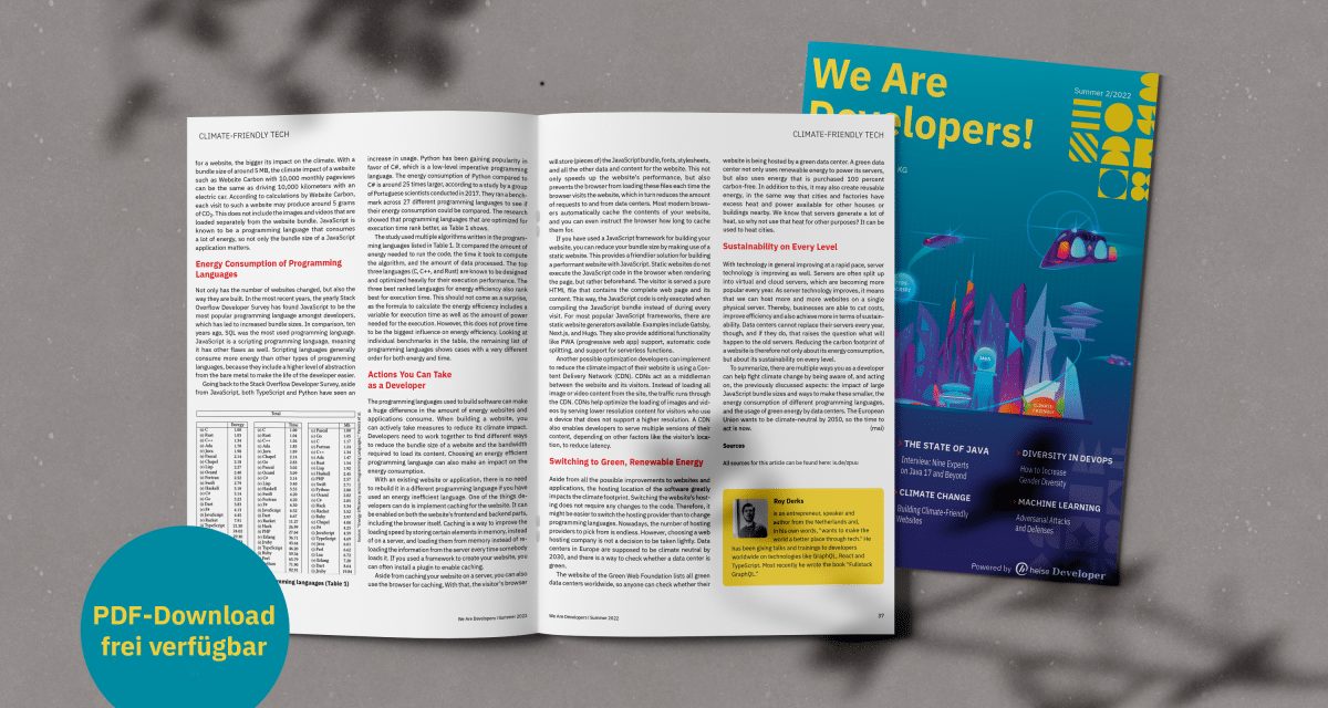We Are Developers! Die erste internationale Ausgabe ist gratis ...